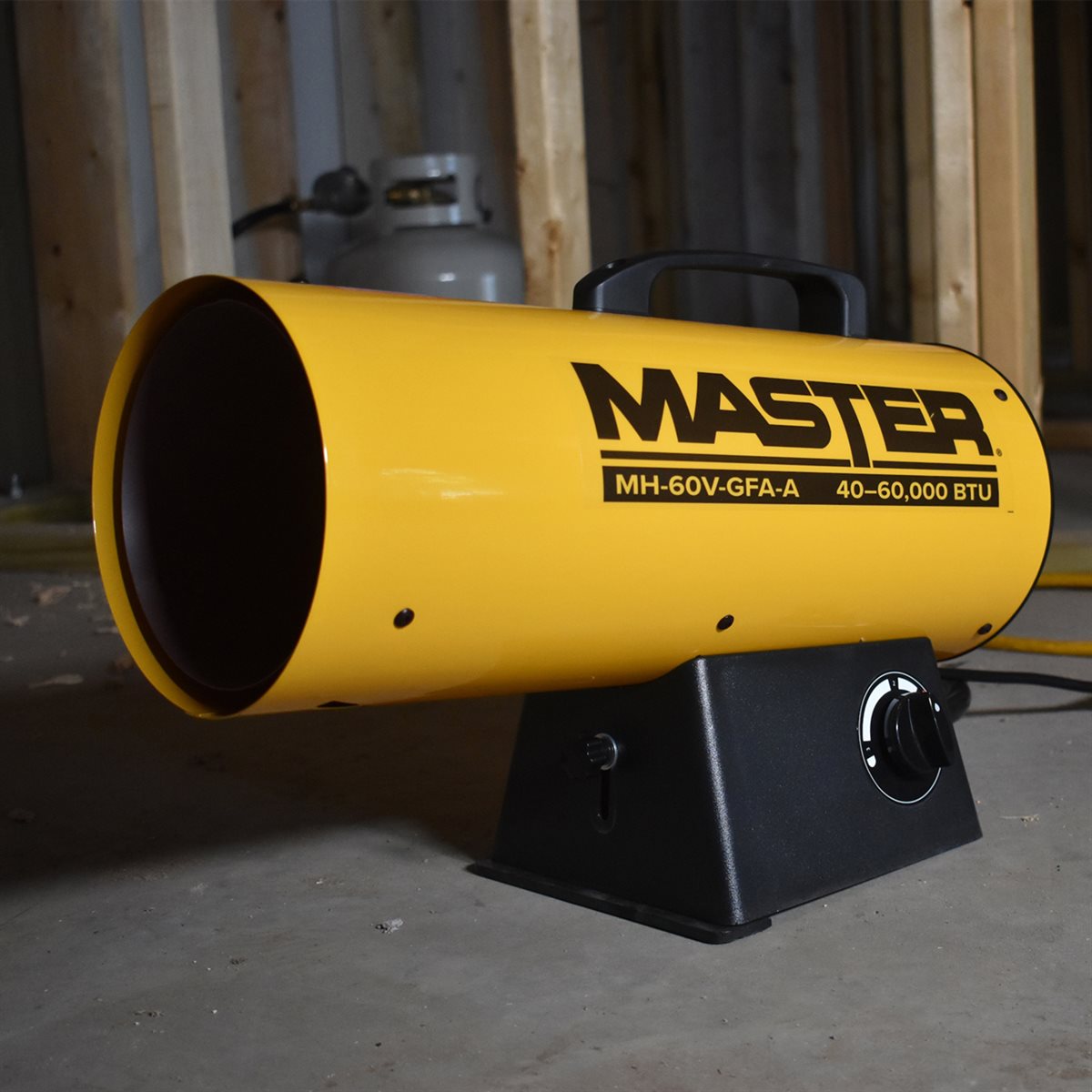 Master 60,000 BTU Propane Forced Air Torpedo Heater